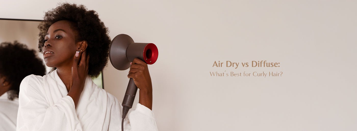 Air Dry vs Diffuse: What’s Best for Curly Hair? – Zaphira Nature