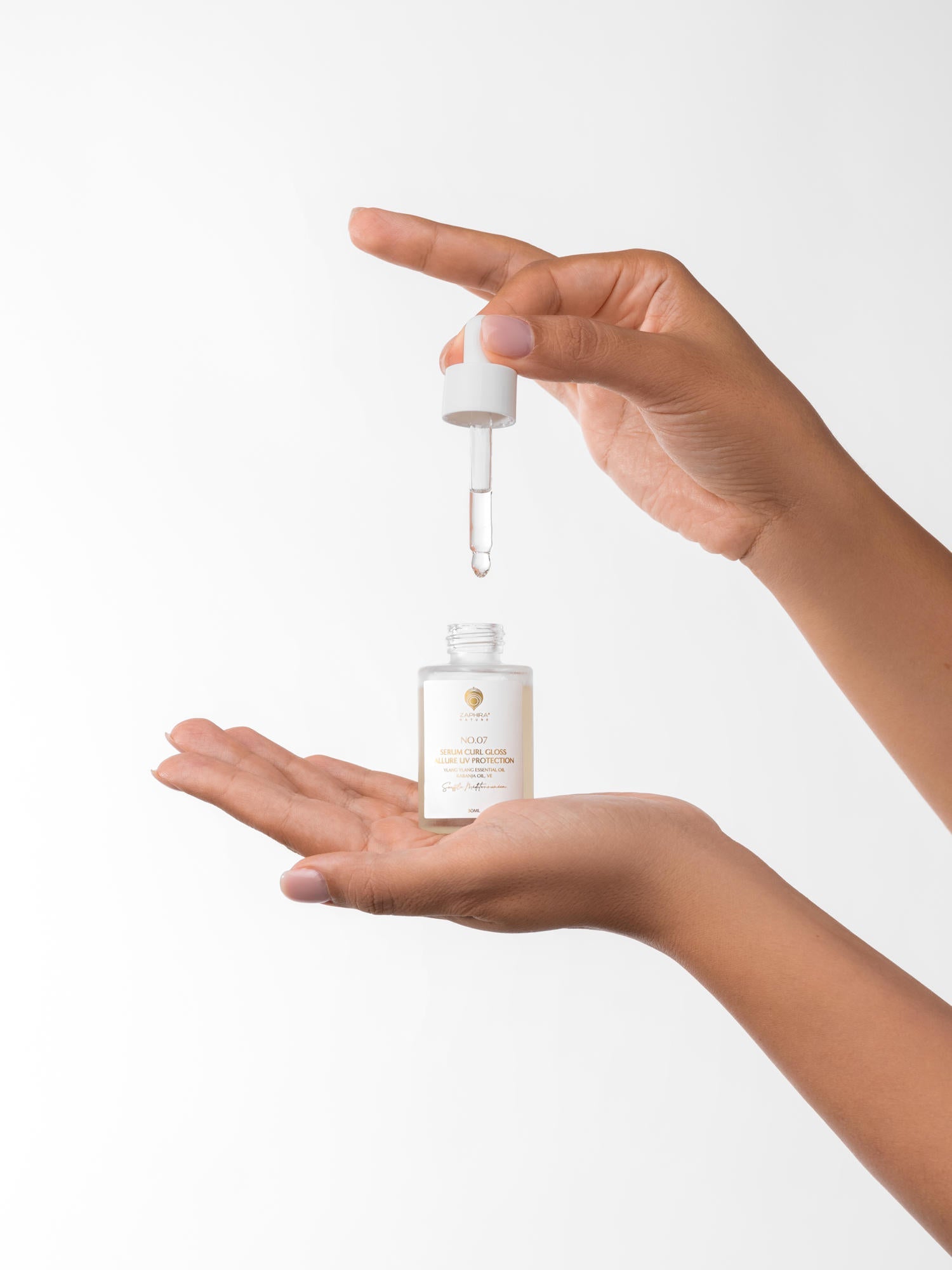 Serum Curl Gloss Allure Uv Protection - Zaphira Nature